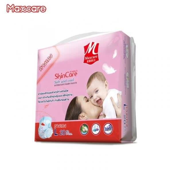Teen Baby Diapers Maxcare Disposable Soft - nice paper
